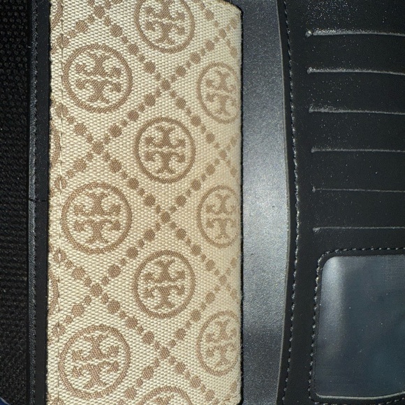 Fashion Nova | Bags | The Burch Tan And Black Logo Wallet | Poshmark